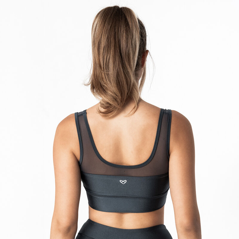 Fly Loft Bra, Steel Grey